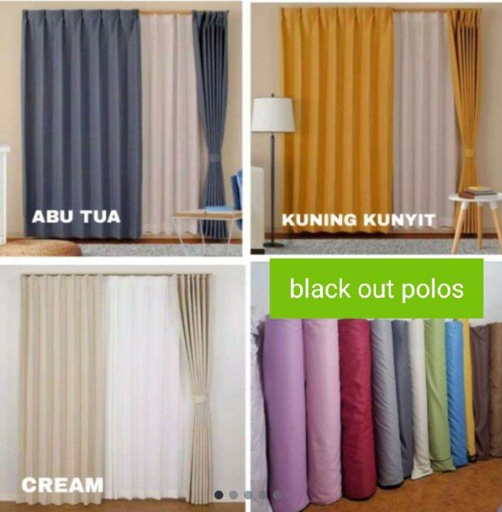 GORDENG PLISKET BLACKOUT#GORDEN MODEL KAWAT S#TIRAY JENDELA MINIMALIS# ...