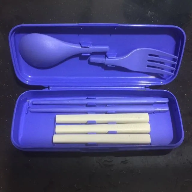 Tupperware Portable Cutlery Set - Choose Color | Lazada