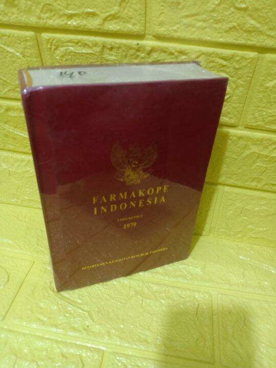 FARMAKOPE EDISI KETIGA 1979 | Lazada Indonesia