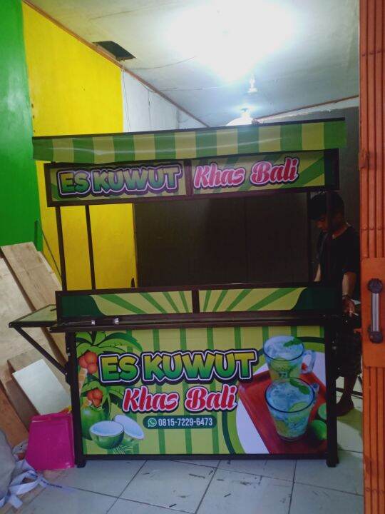 Meja Booth Es sudah berikut gambar/riques gambar | Lazada Indonesia