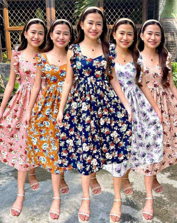 RAFFLES MAXI DRESS | Lazada PH