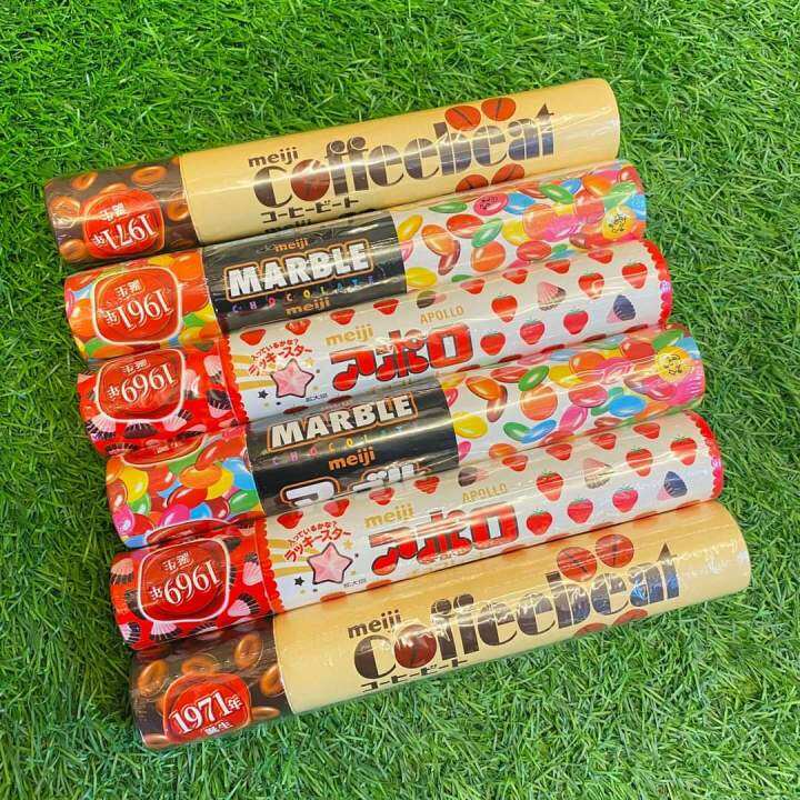 Meiji Roll Chocolates (Apollo, Marbles, Coffeebeat) | Lazada PH