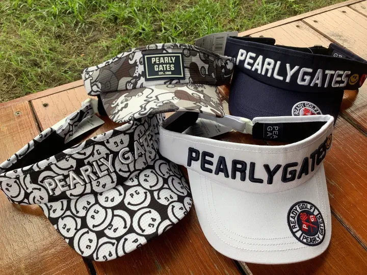 หมวกกอล์ฟ Pearly Gates Visor golf hat แบบครึ่งใบ | Lazada.co.th