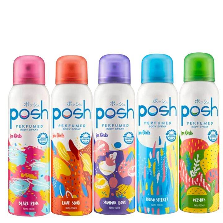 POSH Perfumed Body Spray 150ml | Lazada Indonesia