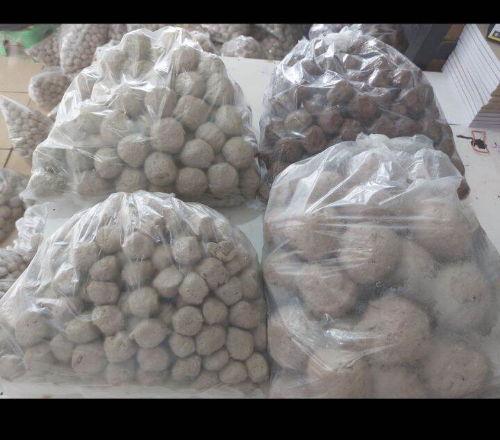 Baso Ikan putih ukuran sedang 100pcs | Lazada Indonesia