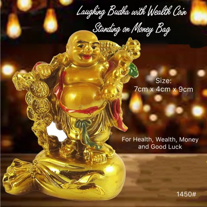 Laughing Buddha for Health Wealth Money and Good Luck, Buddha with ...