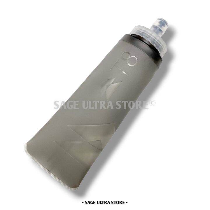 Botol Air Minum Lari Running T8 Sherpa Soft Flask 450 ml Unisex ...