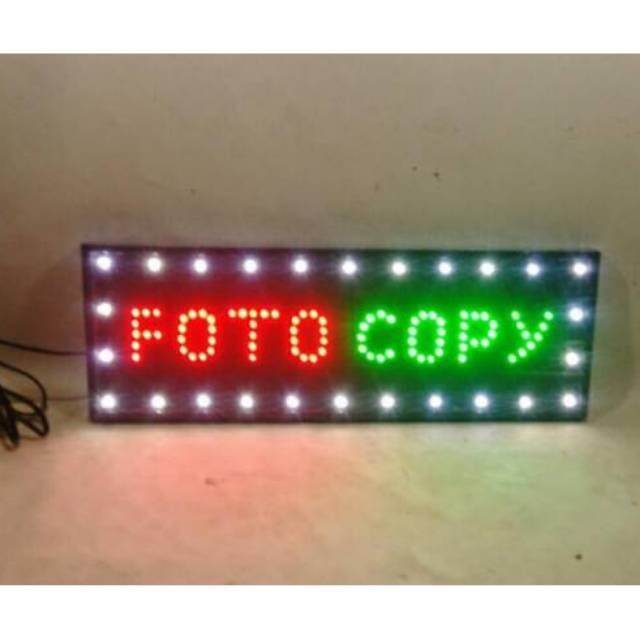 lampu LED tulisan FOTOCOPY new | Lazada Indonesia