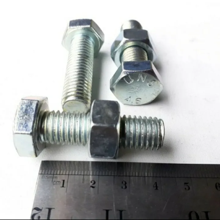 BAUT M14X40. BMP M14X40. BMP M14 X 40 BAUT MUR PUTIH KUNCI 22. | Lazada ...