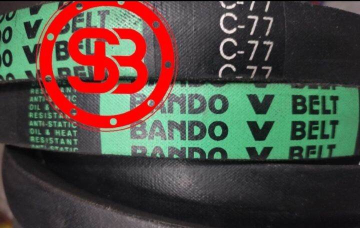 Van Fan Belt VanBelt BANDO C77 / Tali Ban Kipas MITSUBOSHI C 77 MBI ...