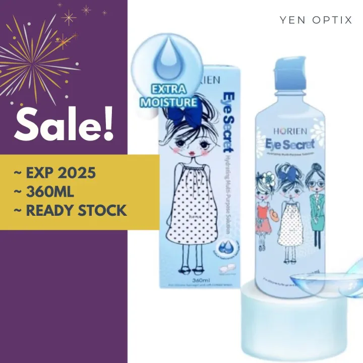 Horien Eye Secret Hydrating Multipurpose Solution 360ml | Lazada
