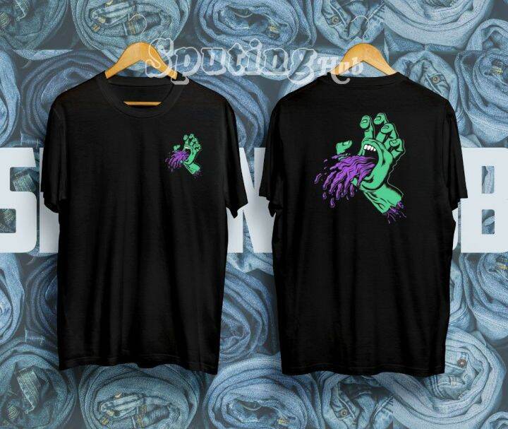 Hand screaming vomit Tshirt | Lazada PH
