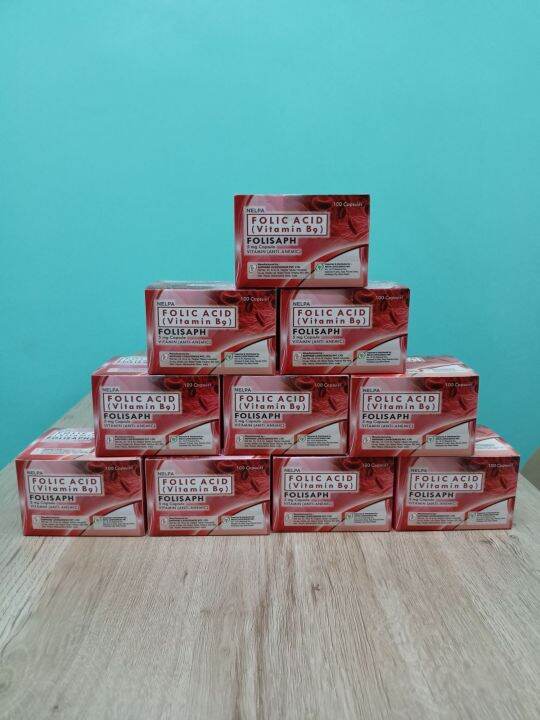 Folic Acid Vitamin B9 (FOLISAPH) x 100's | Lazada PH