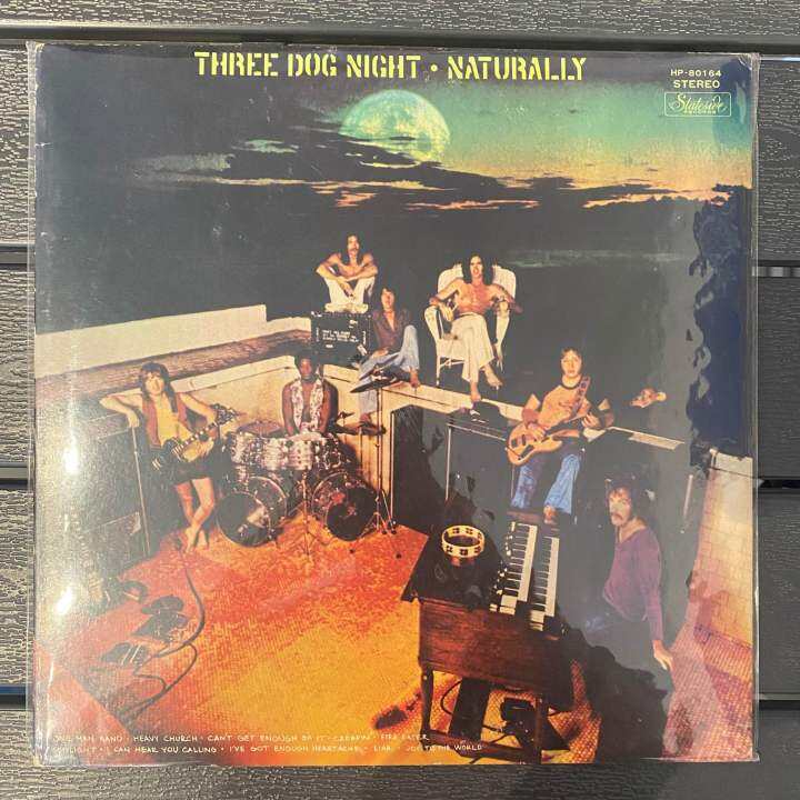 1 LP Vinyl แผ่นเสียง ไวนิล Three Dog Night – Naturally (0680) | Lazada.co.th