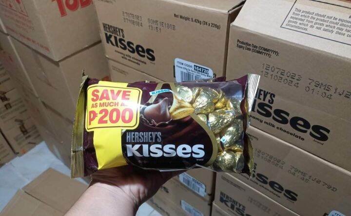 Hershey kisses 226 grams 2packs per bundle | Lazada PH