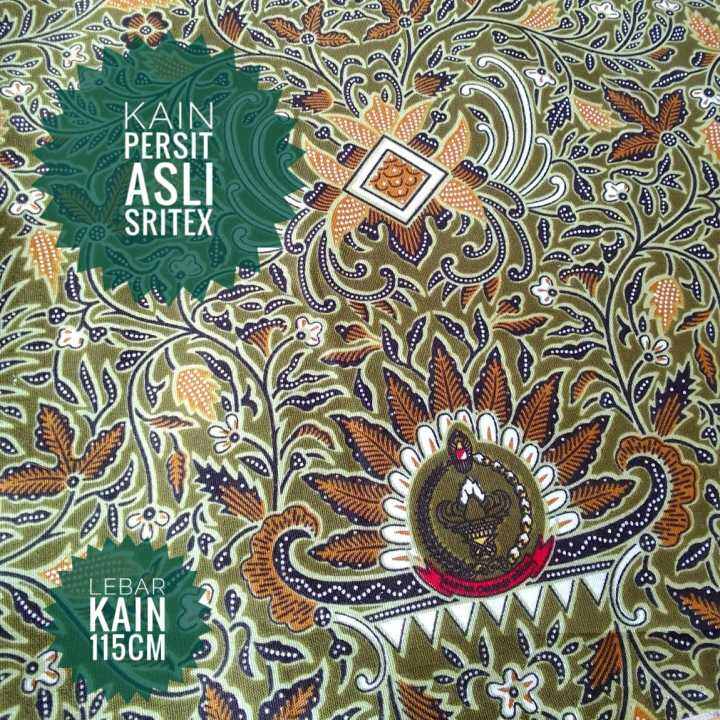 Kain batik persit sritex kualitas premium | Lazada Indonesia
