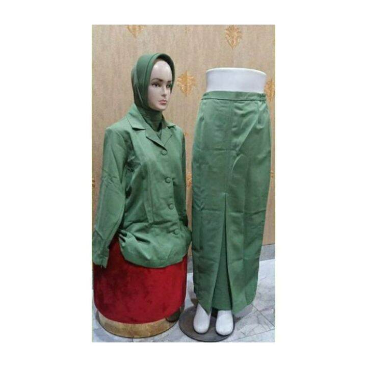 seragam psh persit muslim + jilbab(PO)bahan siritex | Lazada Indonesia
