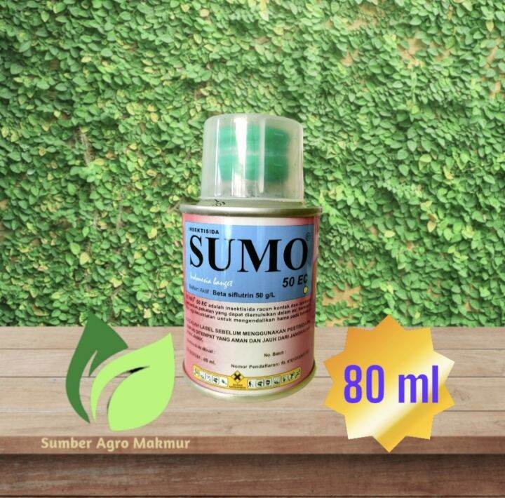 SUMO 50 EC 80 ML INSEKTISIDA PENGENDALI ULAT & HAMA TANAH | Lazada ...