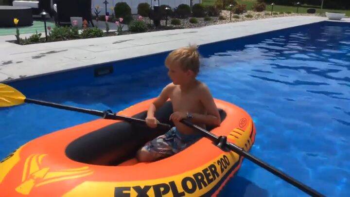 INTEX 2 Person Inflatable Rowing Boat Durable PVC Rubber Fishing Boat ...