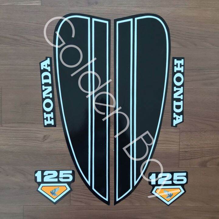 Striping Honda CB 100 CB 125 Stiker Honda CB 100 CB 125 Stiker Tangki ...