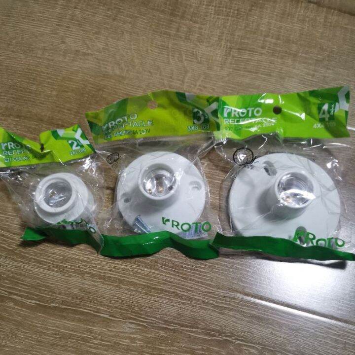 Roto Receptacle 2x2 3x3 4x4 | Lazada PH