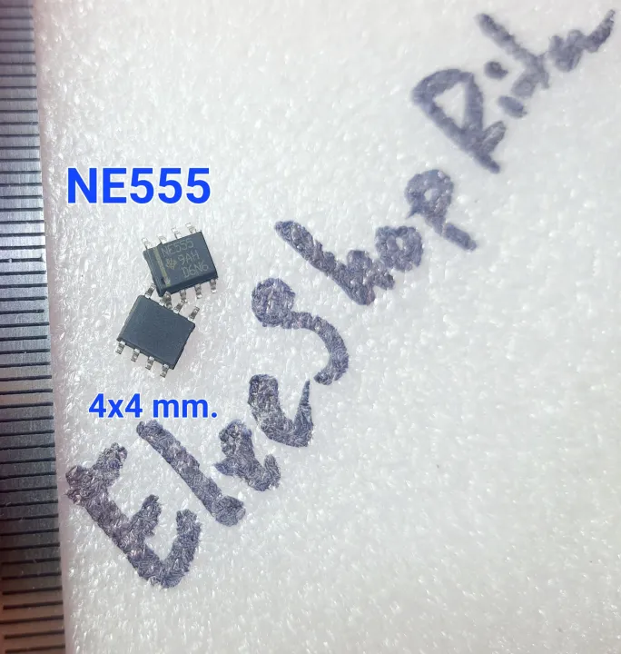 NE555 ,555 ,SMD-8 PIN ขนาด 4×4 mm. (ราคา/ตัว)ถ่ายรูปสินค้าจริง ของใหม่ ...