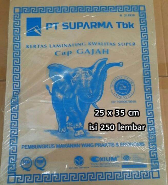 Kertas Nasi Merk Cap Gajah Biru | Lazada Indonesia