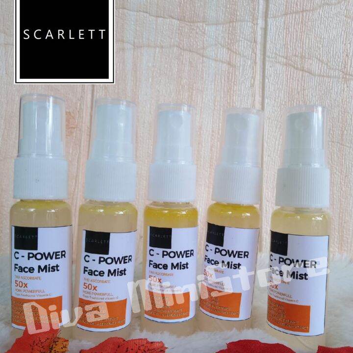 Mini Face Mist C - Power 20ml/ Scarlett/ Share in jar | Lazada Indonesia