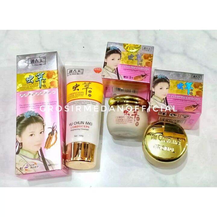 BEDAK CORDYCEPS CREAM YU CHUN MEI ASLI ORIGINAL - DARI HERBAL TIONGKOK ...