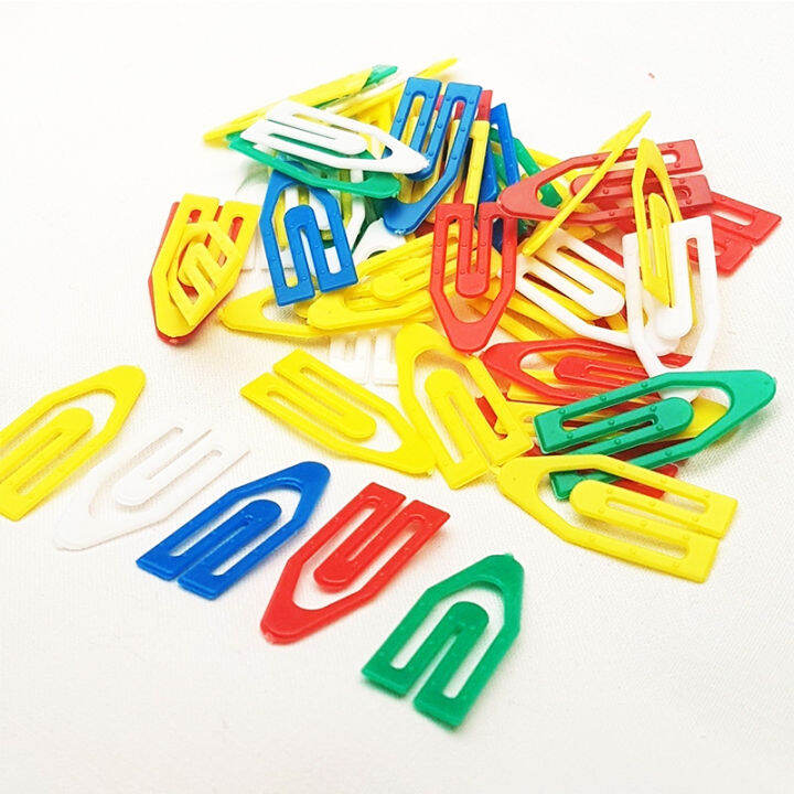 Plastic Paper Clip Clip Bookmark Creative Cute School Supplies Teacher ...