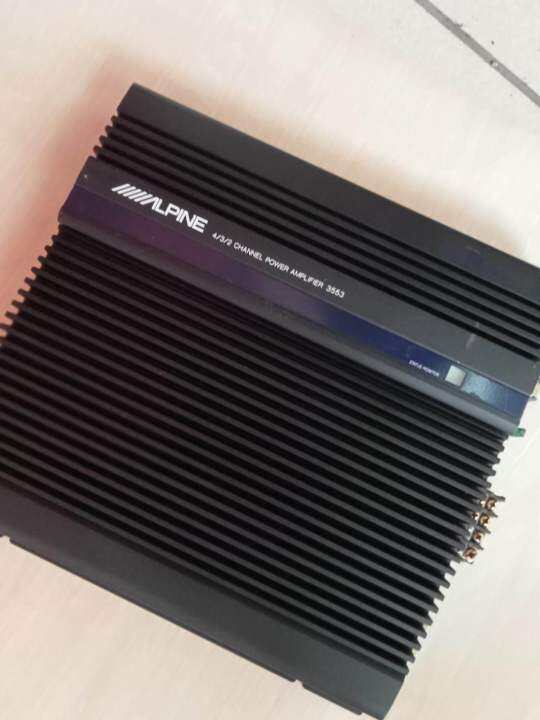 Power Alpine 3553 4 Channel Power Amplifier | Lazada Indonesia