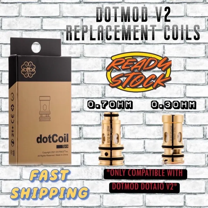 💯 DOTMOD DOTCOIL REPLACEMENT OCC (DOTMOD V2 | DOTMOD AIO DOTAIO V2) *READY STOCK* | Lazada