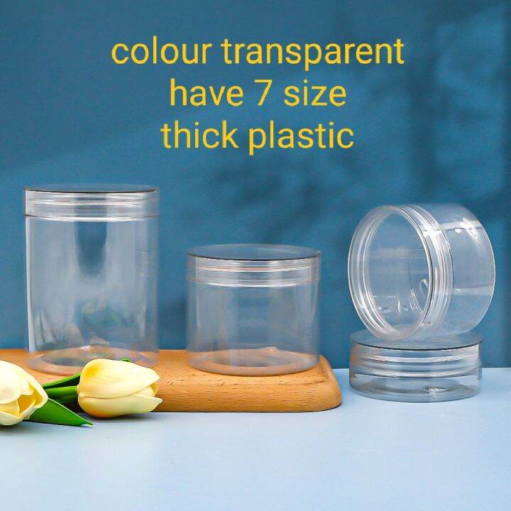 7 SIZE COOKIES JAR COOKIES BOX BISCUIT BOX BALANG BISKUT BALANG PLASTIK ...