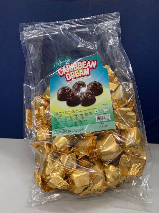 Messio Caribbean dream fine milk chocolate 450g(gold) | Lazada