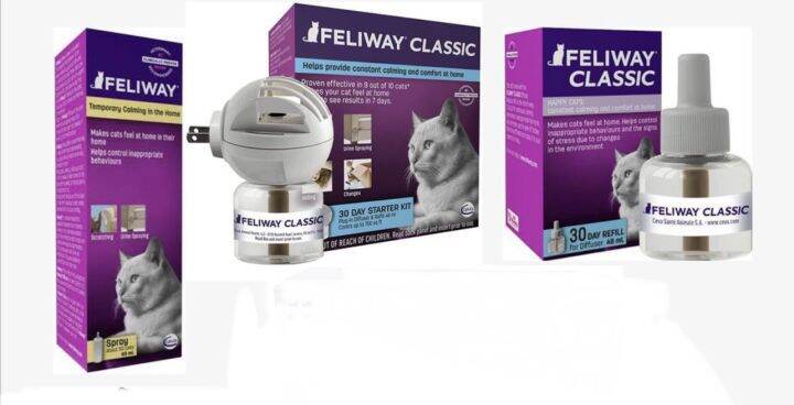 Feliway Diffuser Plug (ชนิดปลั๊กเสียบ ) ฟีโรโมนสังเคราะห์ ลดอารมณ์ ...