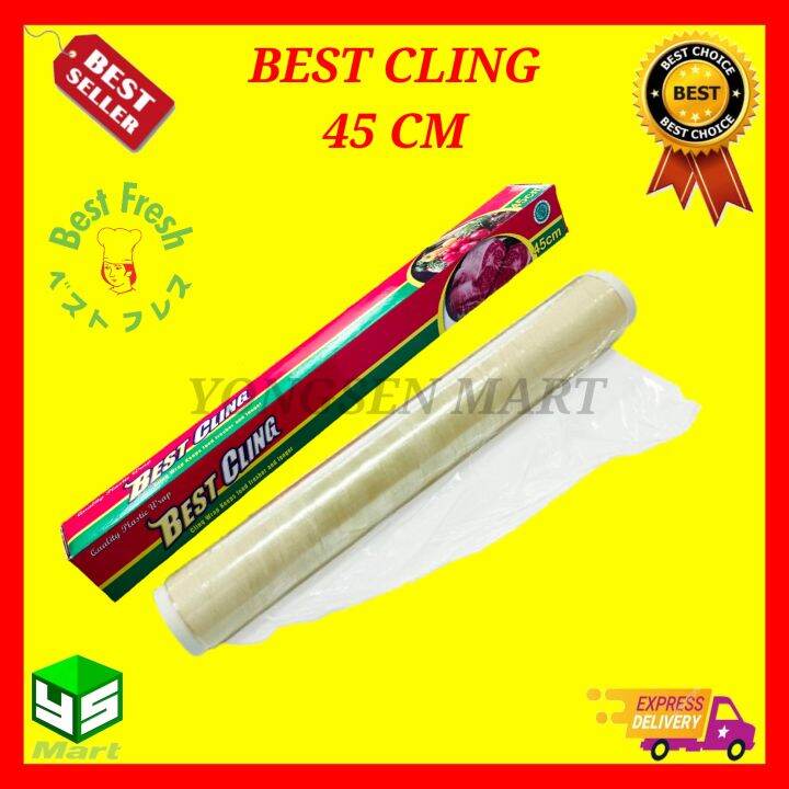 plastik wrap pembungkus buah dan makanan best cling 45 cm | Lazada ...
