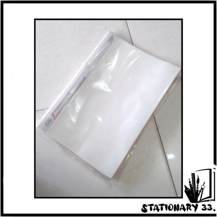 1 Pak Business File / Map Snelhecter Plastik Folio ( Putih ) | Lazada Indonesia