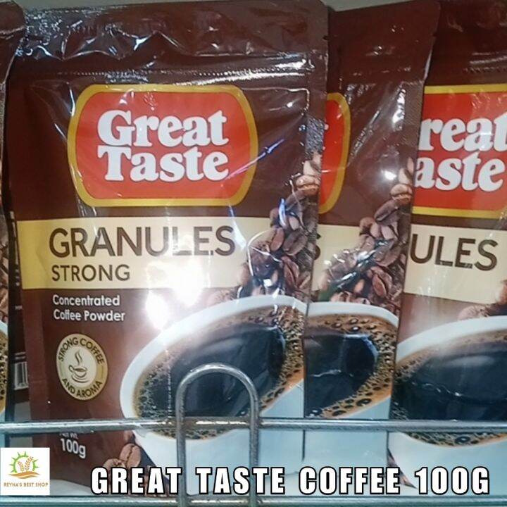 GREAT TASTE PURE INSTANT COFFEE 100G | Lazada PH