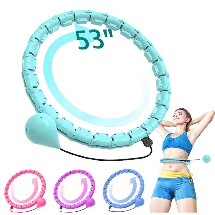Weighted Hula Circle Hoops for Adults Weight Loss Plus Size for Adults ...
