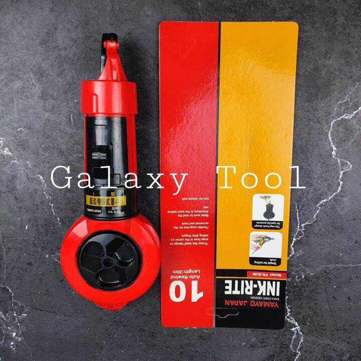 Tajima Chalk Line Reel Sipatan Tukang Kayu 10 Meter Made In japan ...