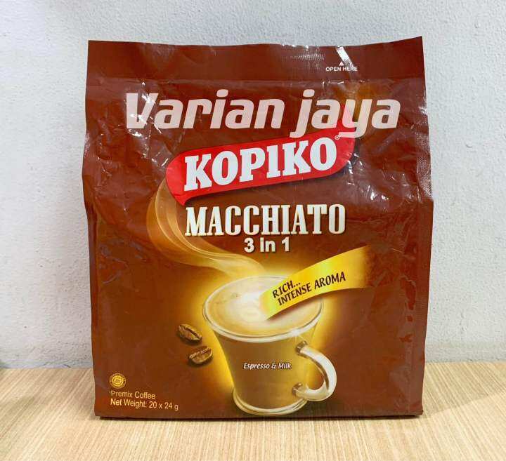 Kopiko Macchiato 3in1 Coffee 24 Stik | Lazada Indonesia