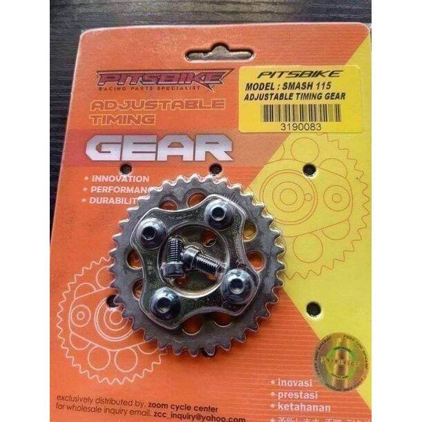 SMASH115 RACING TIMING GEAR ADJUSTABLE sprocket smash 115 | Lazada PH