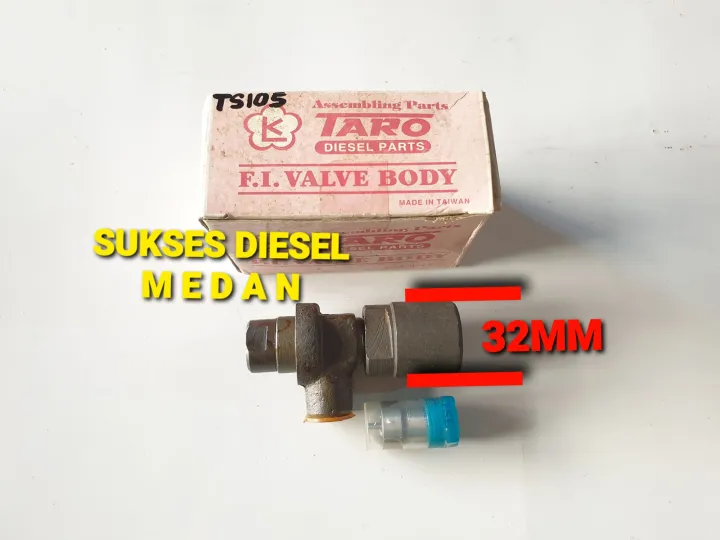 TS105 FUEL INJECTOR BODY RUMAH NOZZLE KOMPLIT MESIN DIESEL YANMAR TARO | Lazada Indonesia
