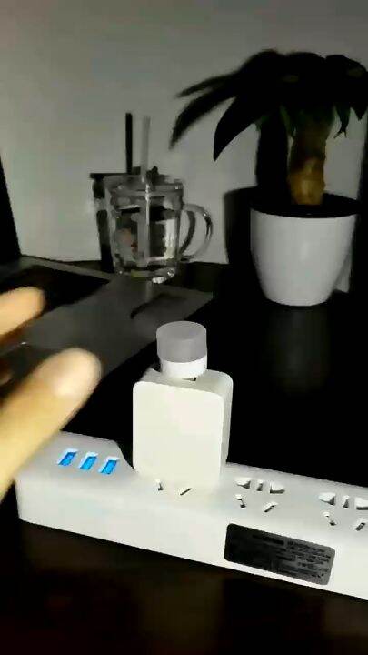 LED light 1w night light bedroom corridor toilet emergency night light ...