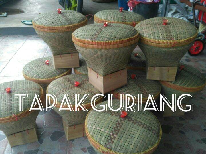 Bakul Nasi Bambu Boboko Sumbul Cepon Wakul Nasi Bakoi | Lazada Indonesia