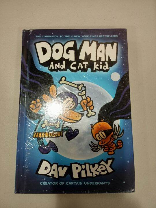 Dog Man And Cat Kid by Dav Pilkey (HB) | Lazada PH
