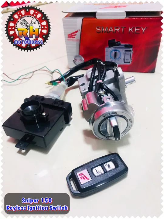 Sniper 150 Keyless Ignition Switch with REMOTE | Lazada PH