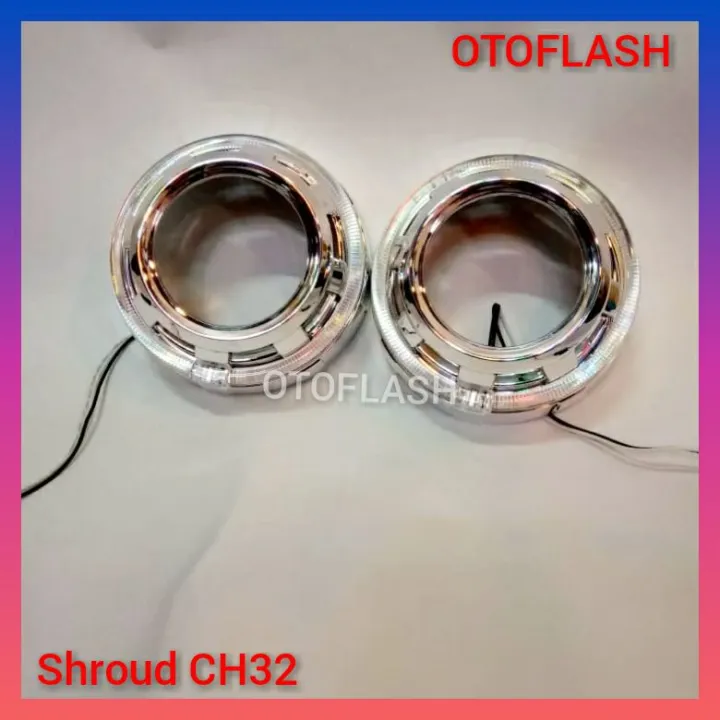 Shroud CH32 | Casing Projector 3 inch + Crystal Halos + Angel Eyes ...