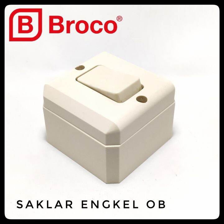 BROCO saklar engkel persegi outbow OB cream | Lazada Indonesia