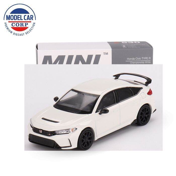 Mini GT Honda Civic Type R Championship White 2023 -MGT00530 Scale: 1/ ...